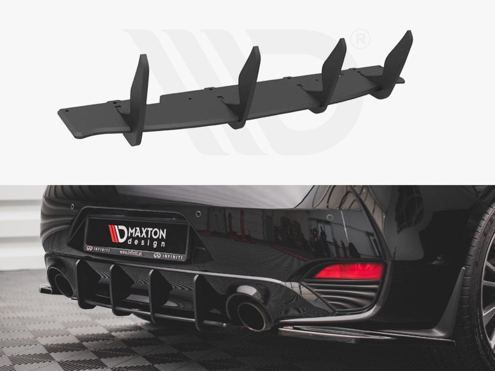 Street PRO Rear Diffuser Infiniti Q60 S MK2 (2017-) - Mod Central