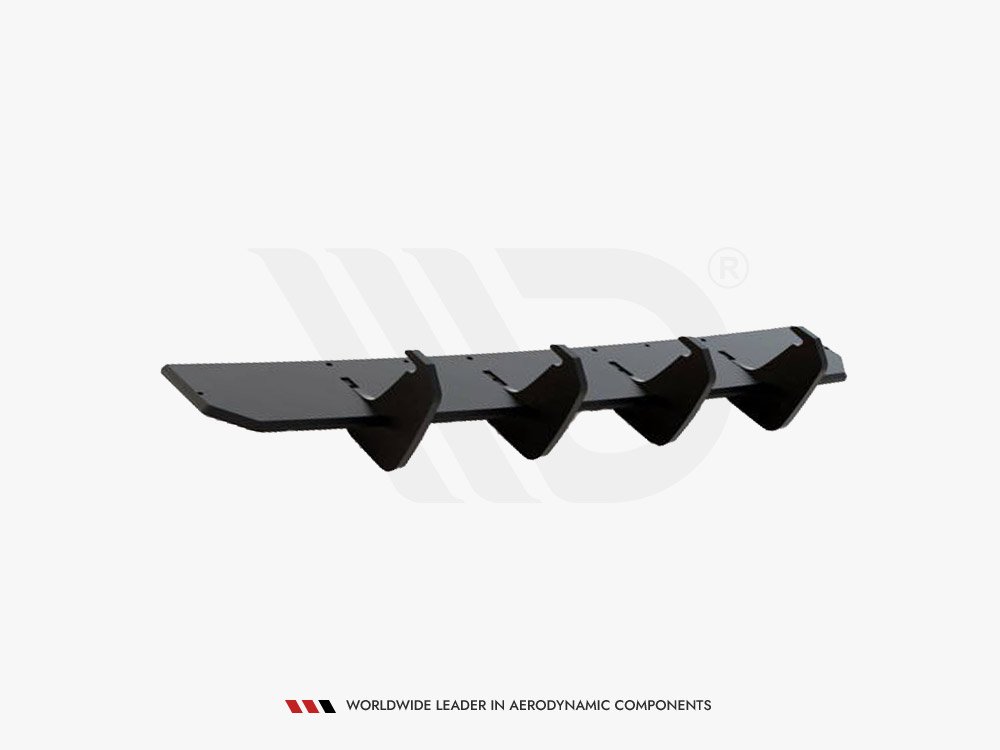 Racing Durability Rear Diffuser V.1 VW Golf 8 GTI Clubsport (2020 ...