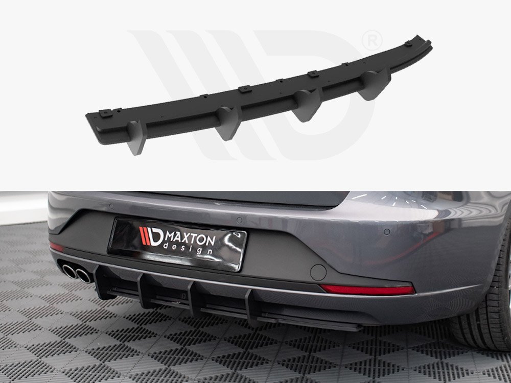 Street PRO Rear Diffuser Seat Leon FR Sportstourer MK3 (2012-2016 ...