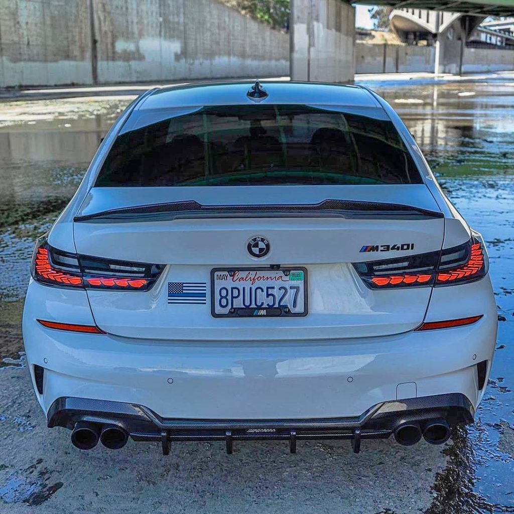 AERO CARBON - BMW M3 G80 / BMW 3 SERIES G20 CARBON REAR SPOILER ( PSM ...