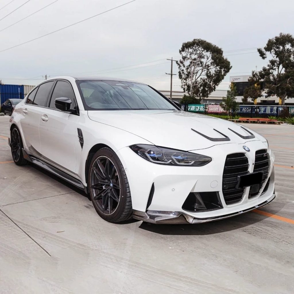 AERO CARBON - BMW M3 G80 / M4 G82 CARBON FIBRE BONNET HOOD TRIMS - Mod ...