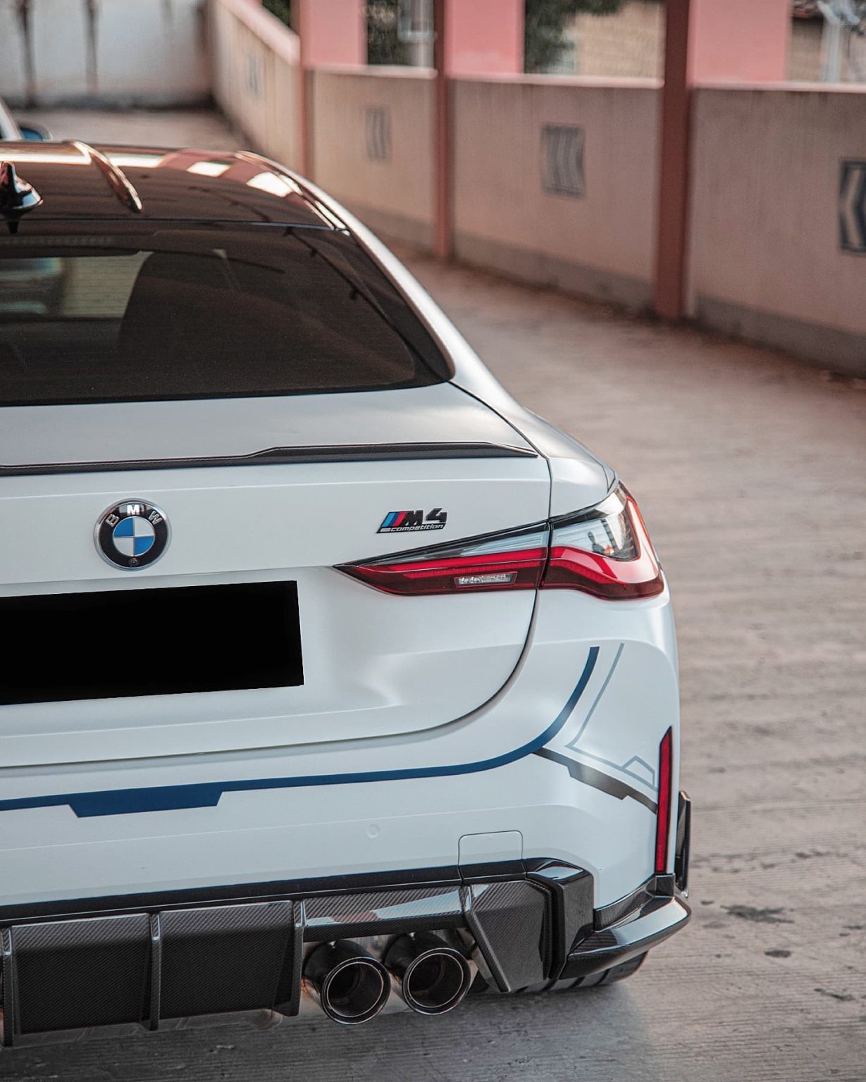 AERO CARBON - BMW M4 G82 / BMW 4 SERIES G22 CARBON REAR SPOILER RA ...