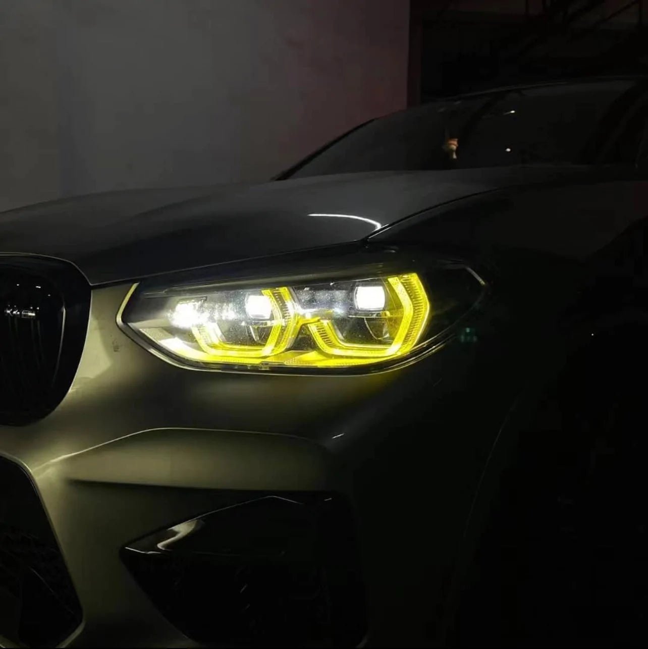 AERO CARBON - BMW X3M F97 / X4M F98 CSL YELLOW HEADLIGHT DRL MODULE ...