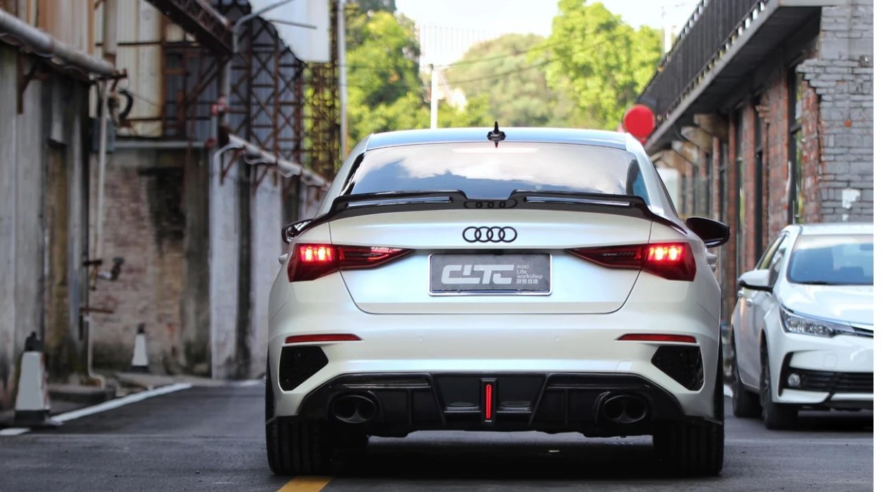 CMST - Audi A3 S3 8Y Carbon Fibre Rear Diffuser - Mod Central