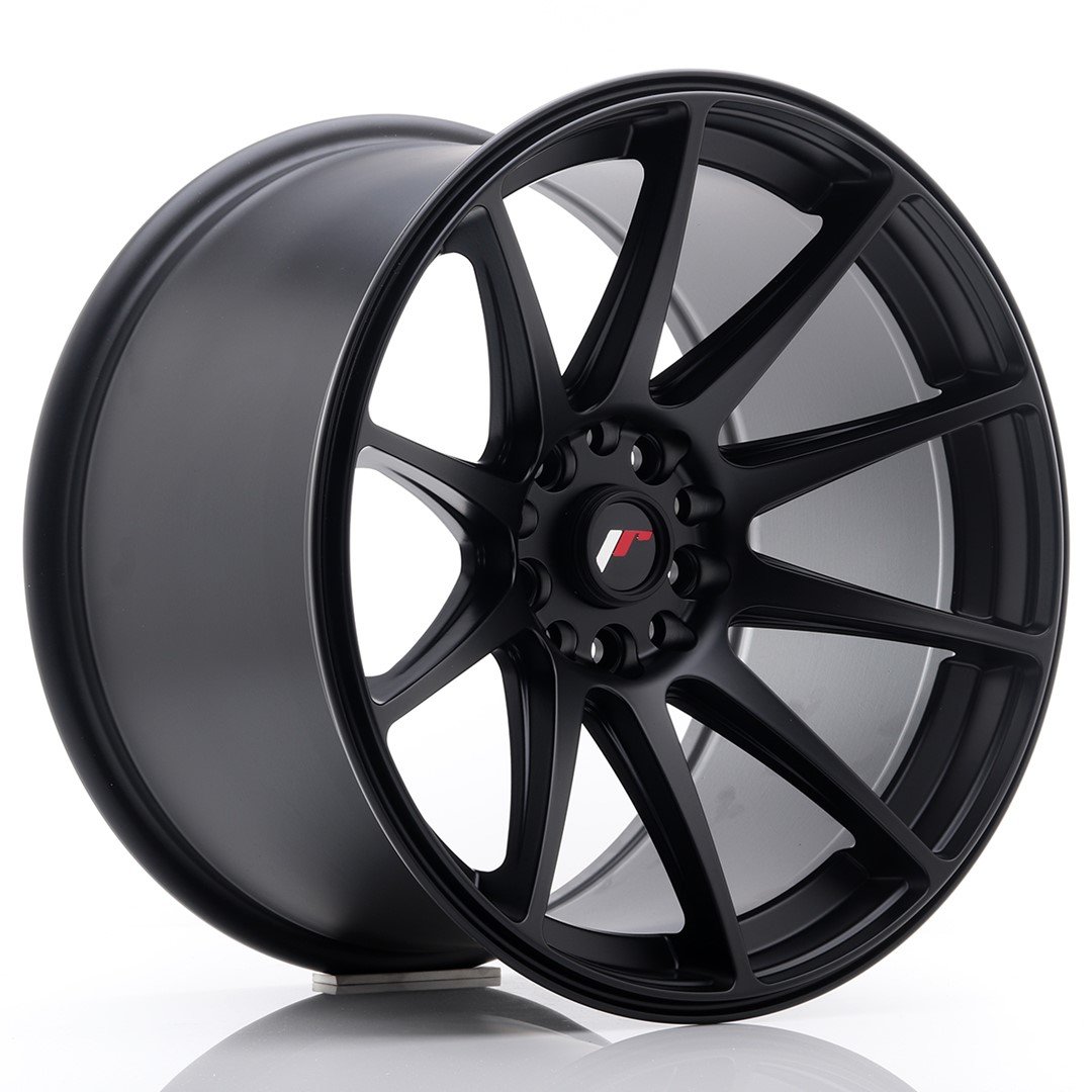 JR Wheels JR11 18x10,5 ET0 5x114/120 Flat Black - Mod Central