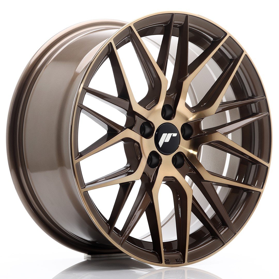 JR Wheels JR28 17x8 ET40 5x112 Platinum Bronze - Mod Central