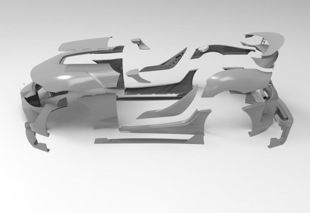 CMST- TOYOTA GR SUPRA CARBON FIBRE WIDEBODY "FT1 CONCEPT" KIT - Mod Central