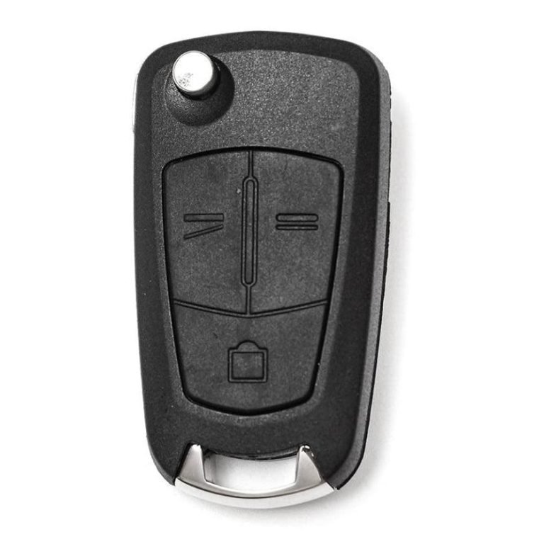 Vauxhall 3 Button Remote Blade Key - Spare Key Service includes Cutting ...