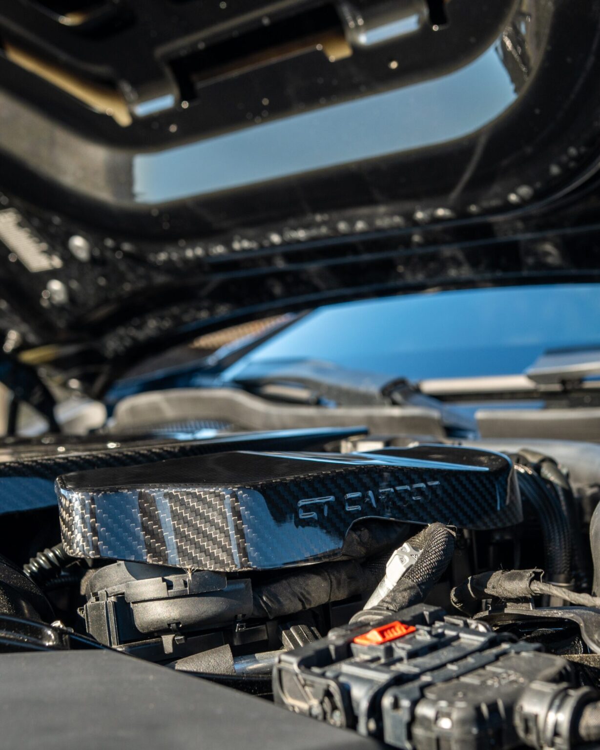 BMW G90/G99 M5 2024+ CARBON FIBRE ENGINE BAY COVERS - Mod Central