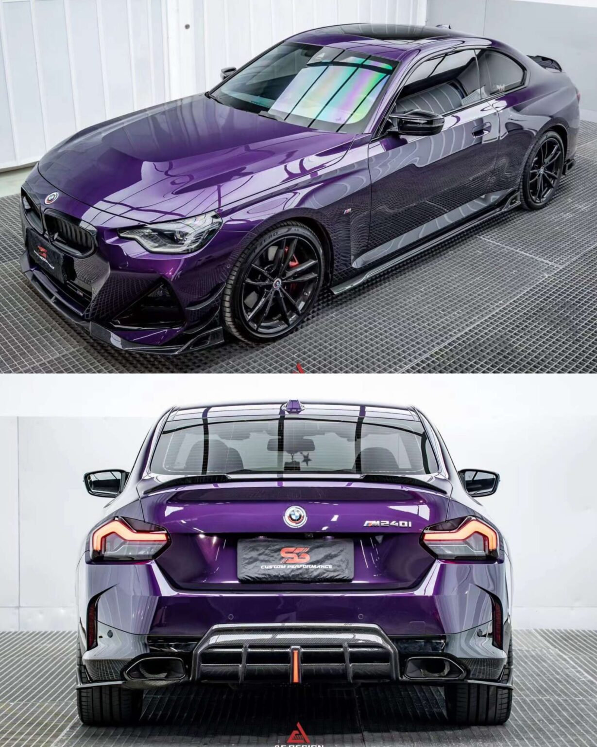 AE DESIGN - BMW 2 SERIES G42 M240I CARBON FIBRE FULL BODY KIT - Mod Central