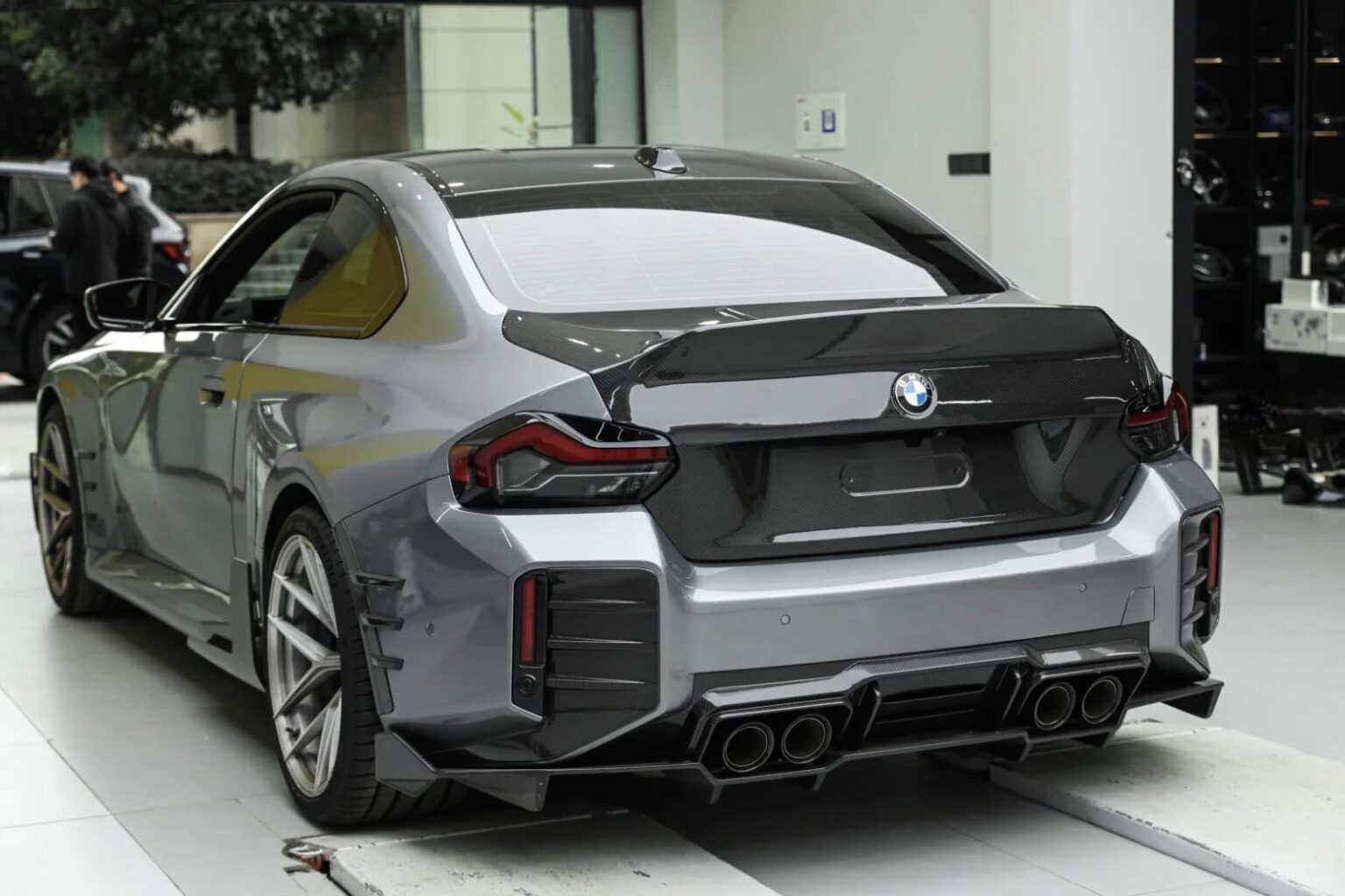 AERO CARBON - BMW M2 G87 CARBON FIBER REAR BOOT TRUNK LID CSL STYLE ...