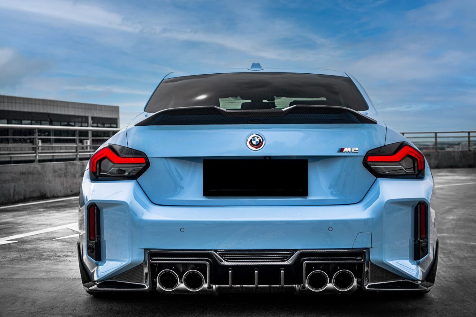 TAKD - BMW M2 G87 DRY CARBON FIBRE REAR DIFFUSER - Mod Central