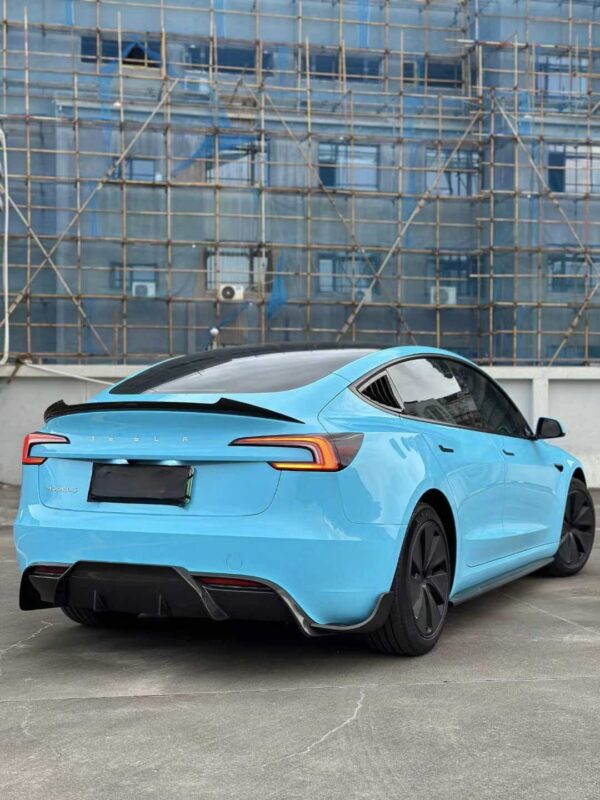 AERO CARBON - TESLA MODEL 3 HIGHLAND 2024+ DRY CARBON FIBRE REAR ...