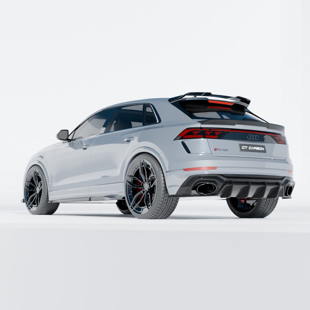 AUDI RSQ8 2020+ CARBON FIBRE SIDE SKIRTS - CT DESIGN - Mod Central