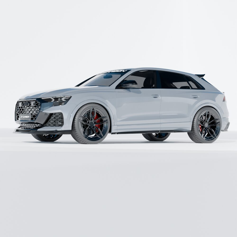 AUDI RSQ8 2020+ CARBON FIBRE SIDE SKIRTS - CT DESIGN - Mod Central
