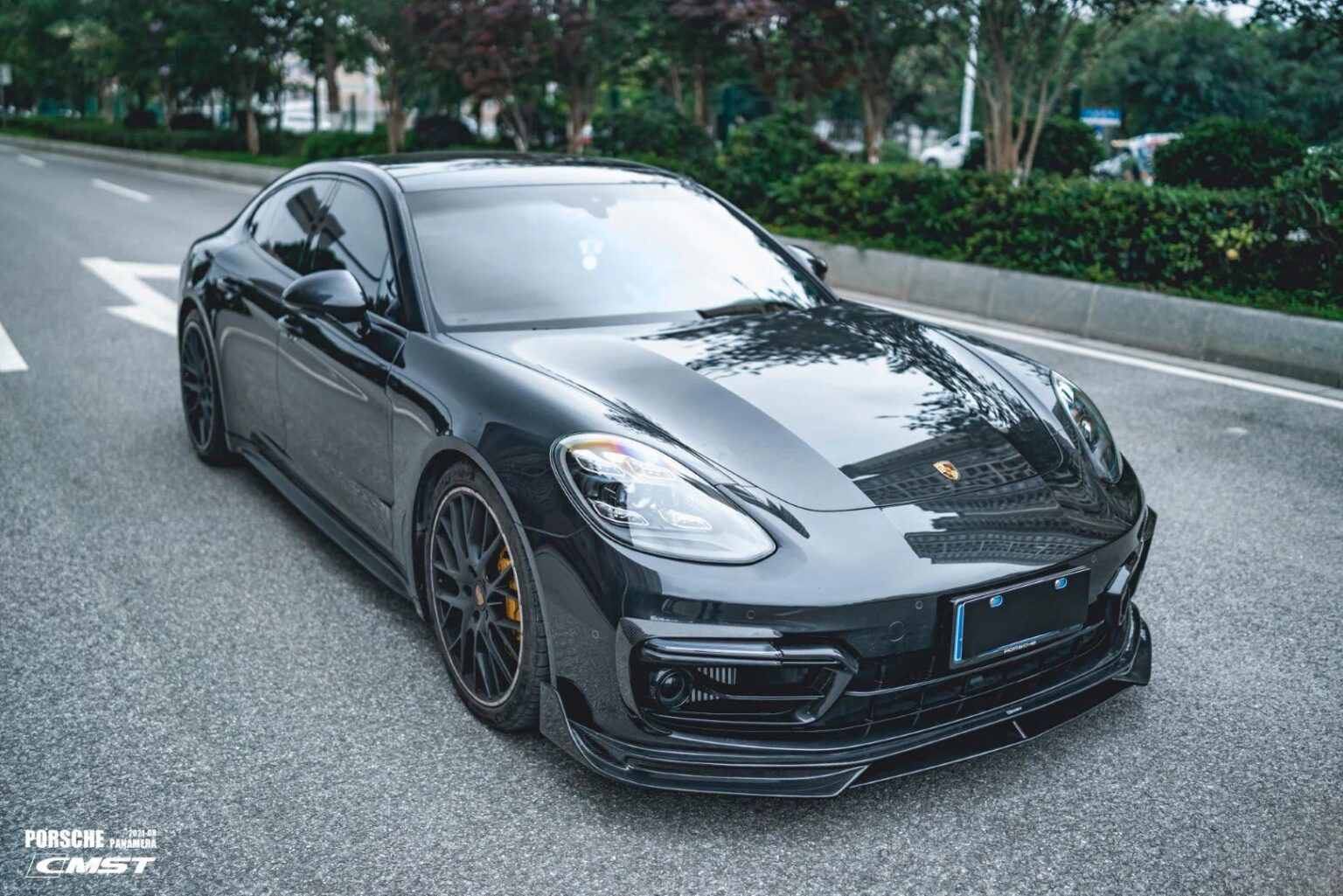 CMST - PORSCHE PANAMERA 971 / TURBO / GTS 2021-22 CARBON FIBRE FRONT ...