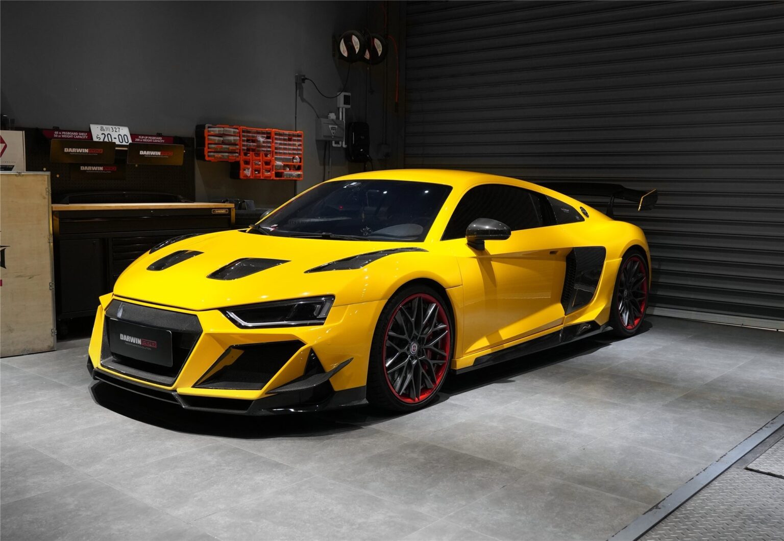 DARWINPRO - AUDI R8 COUPE / SPYDER 2016-23 IMPII CARBON FIBRE HOOD ...