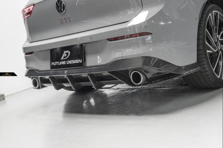 FUTURE DESIGN - VOLKSWAGEN GOLF MK8 GTI / R LINE CARBON FIBRE REAR ...