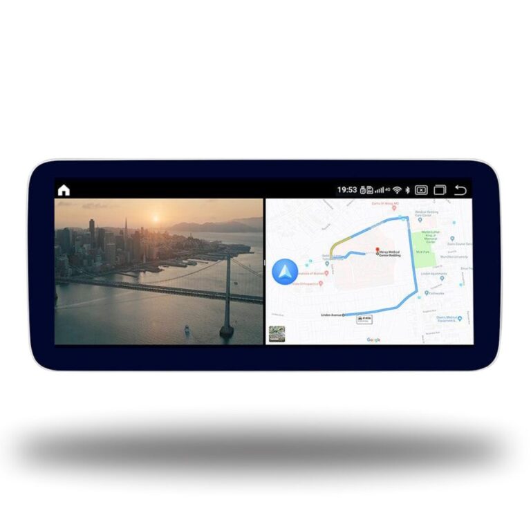 Mercedes-Benz GLC (2016-2022) Apple CarPlay Android Auto 12.3" Touch ...