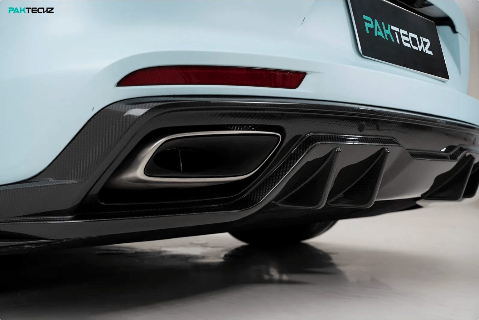 PAKTECHZ - PORSCHE PANAMERA 971.2 CARBON FIBRE REAR DIFFUSER - Mod Central