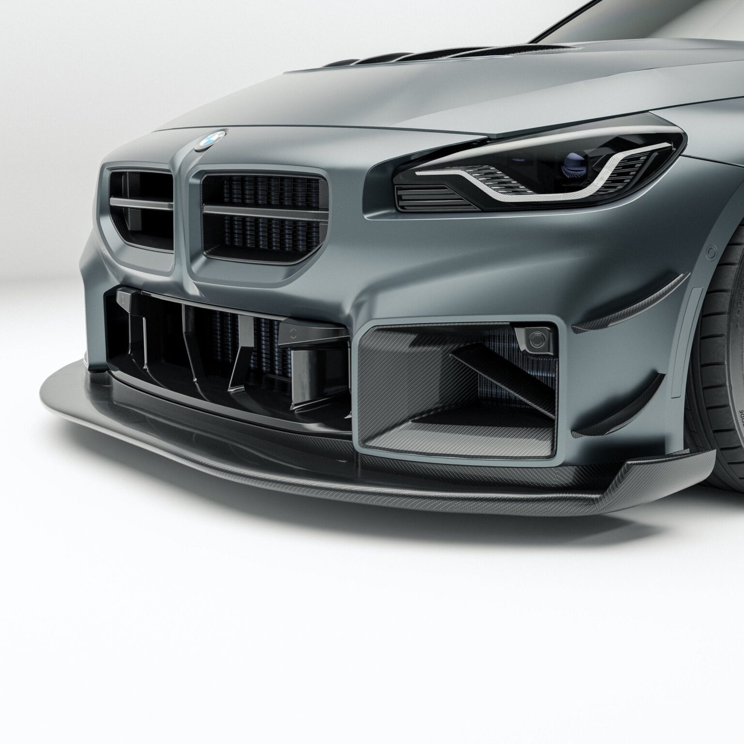 REVOZPORT - BMW M2 G87 CARBON FIBER FRONT LIP ( AERO KIT ) - Mod Central