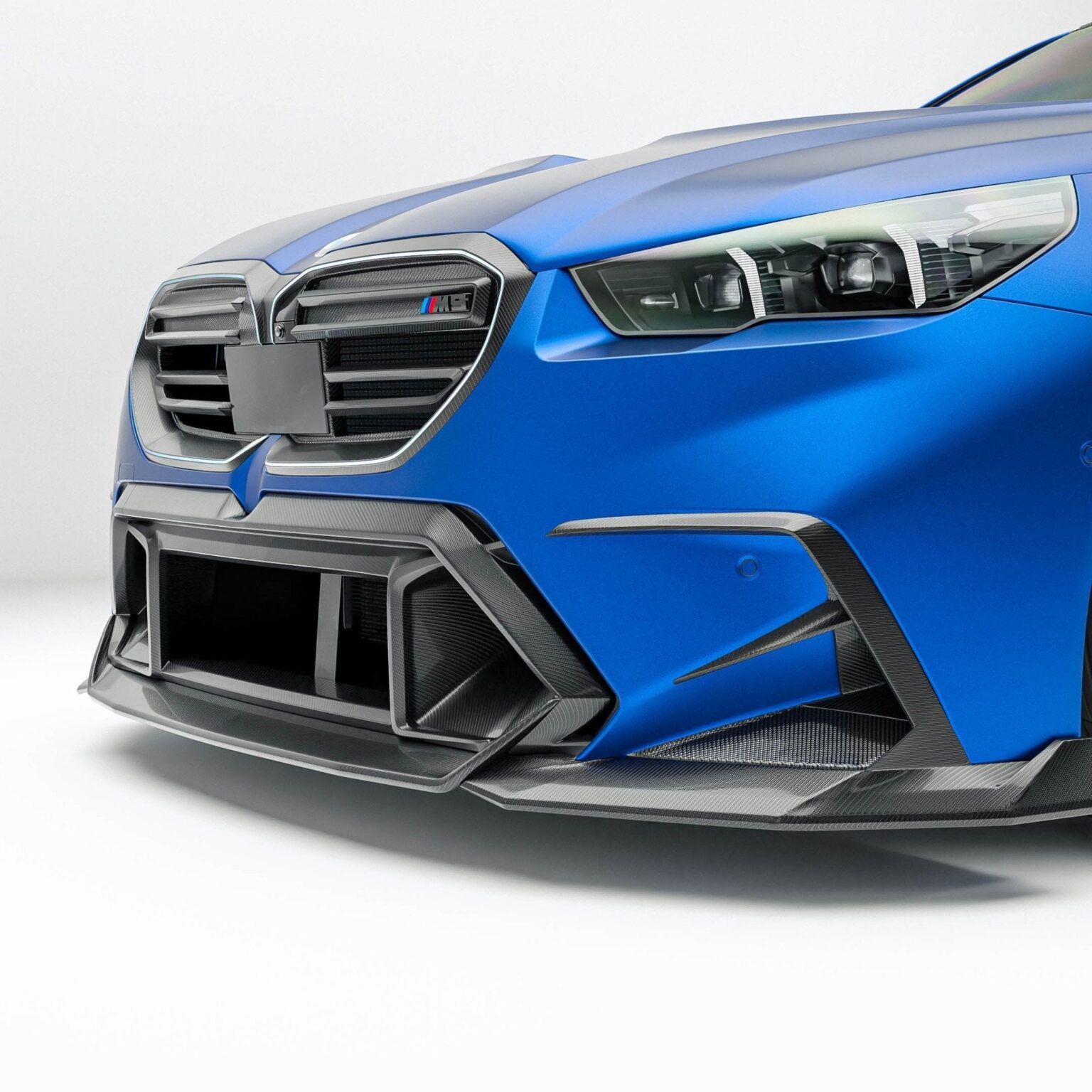 REVOZPORT - BMW M5 G90 DRY CARBON FIBER FRONT CANARDS - Mod Central