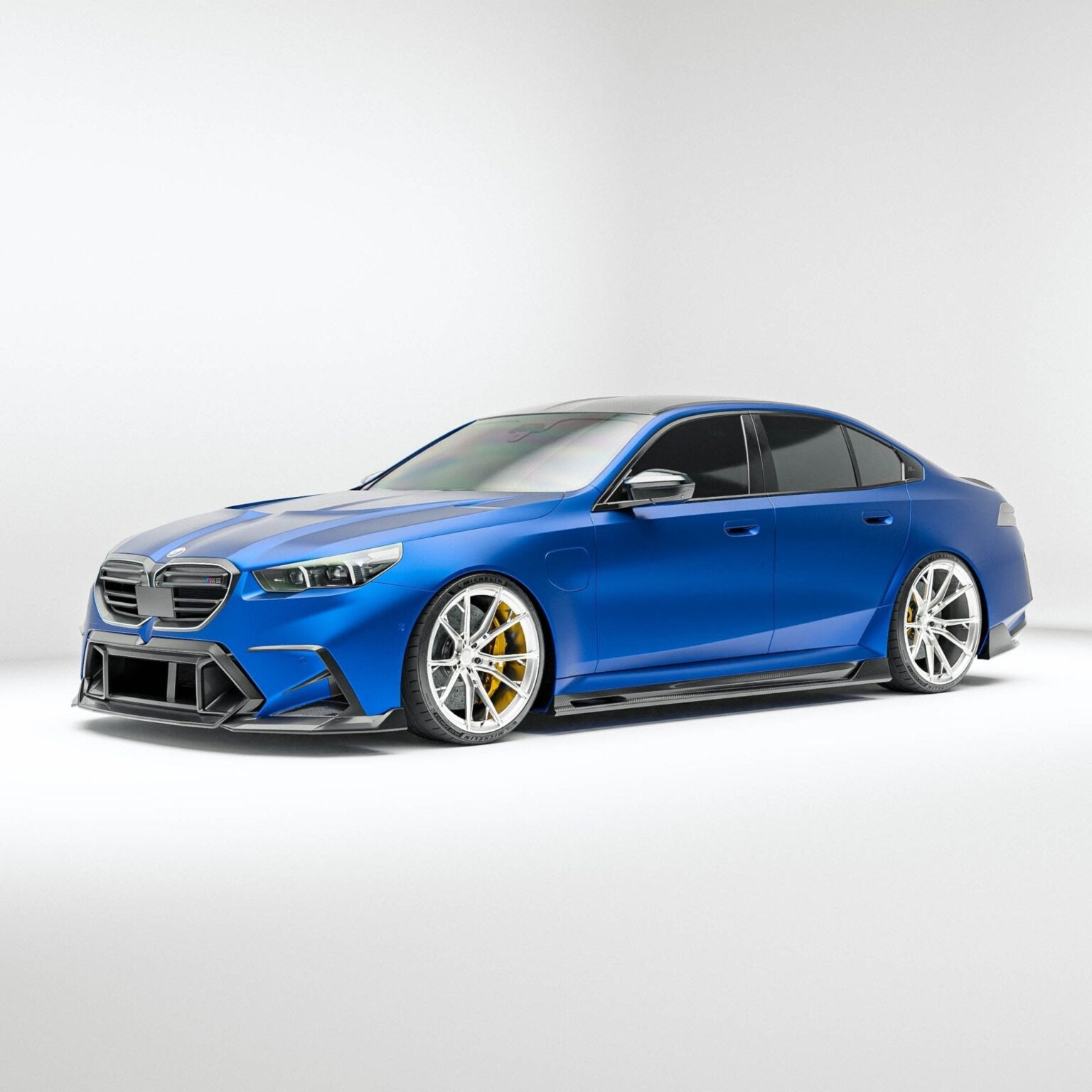 REVOZPORT - BMW M5 G90 DRY CARBON FIBER FRONT LIP - Mod Central