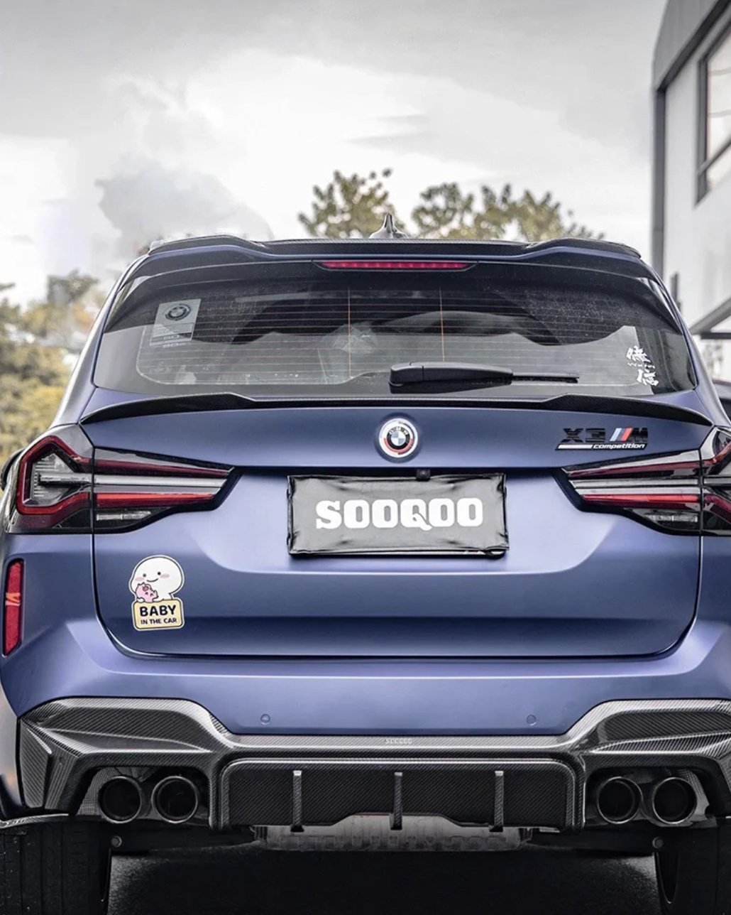 SOOQOO - BMW F97 X3M LCI CARBON FIBRE FULL BODY KIT - Mod Central