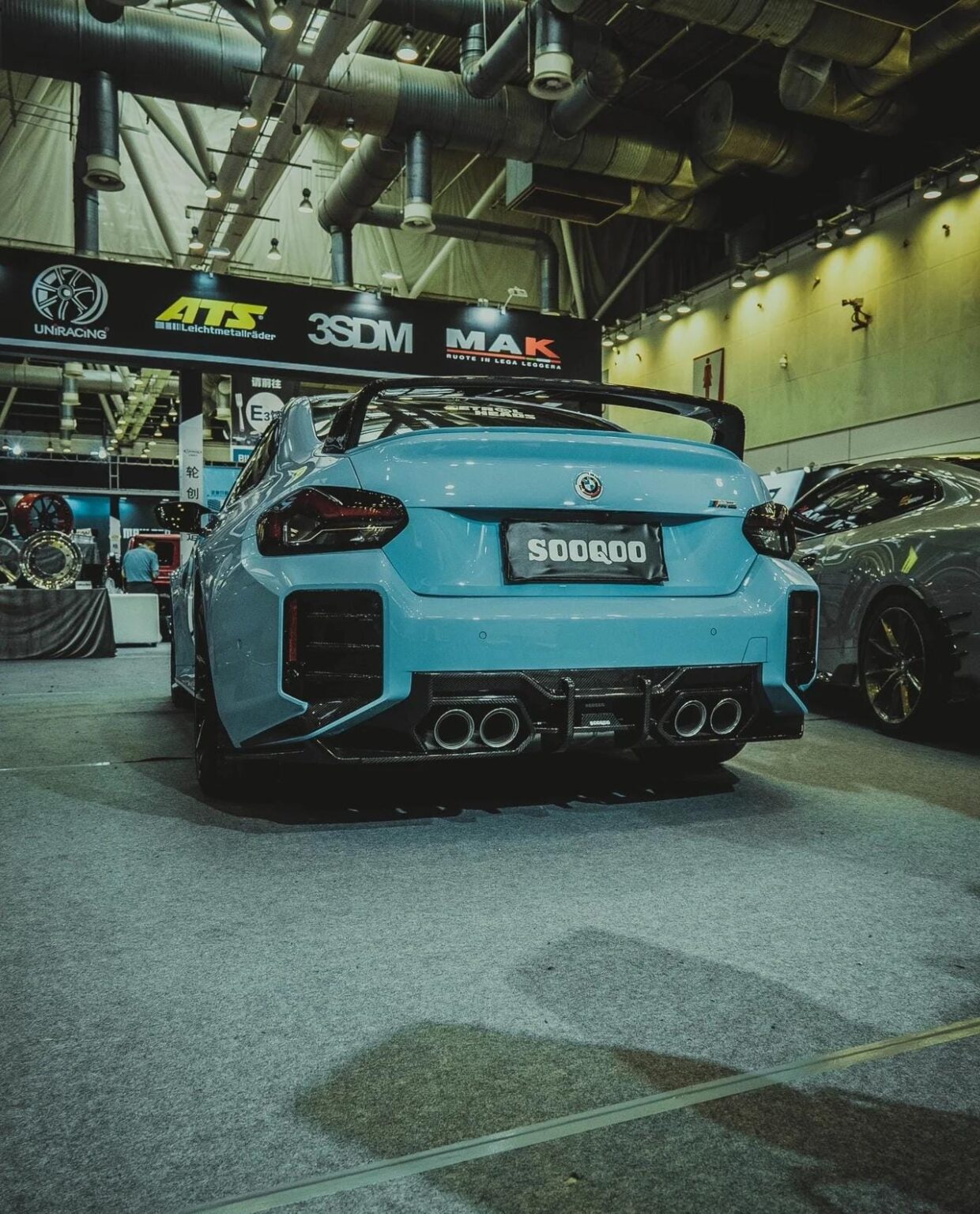 SOOQOO- BMW M2 G87 DRY CARBON FIBRE REAR DIFFUSER - Mod Central