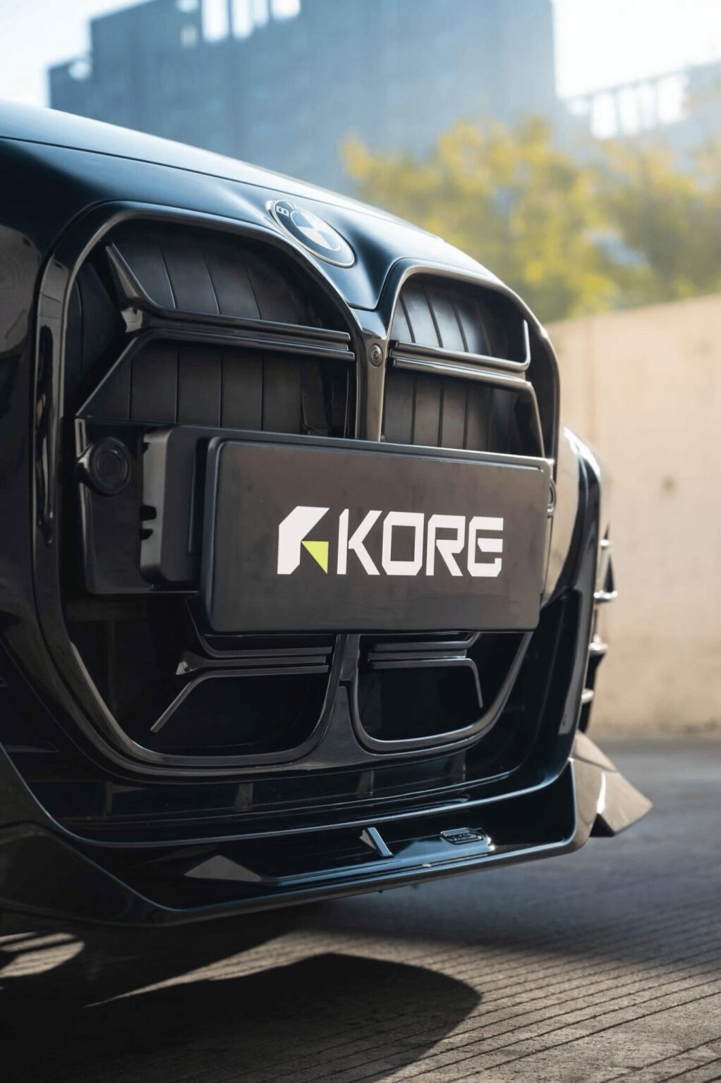 KORE - BMW 4 SERIES G22 GLOSS BLACK ABS FRONT LIP - Mod Central