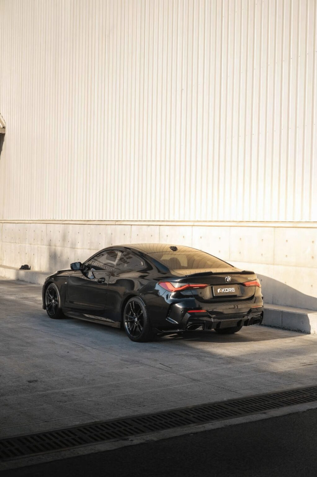 KORE - BMW 4 SERIES G22 GLOSS BLACK ABS SIDE SKIRTS - Mod Central