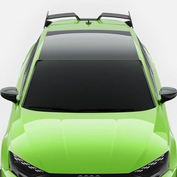 SOOQOO - AUDI RS3 8Y.5 SPORTBACK FACELIFT DRY CARBON FIBER REAR TOP ...